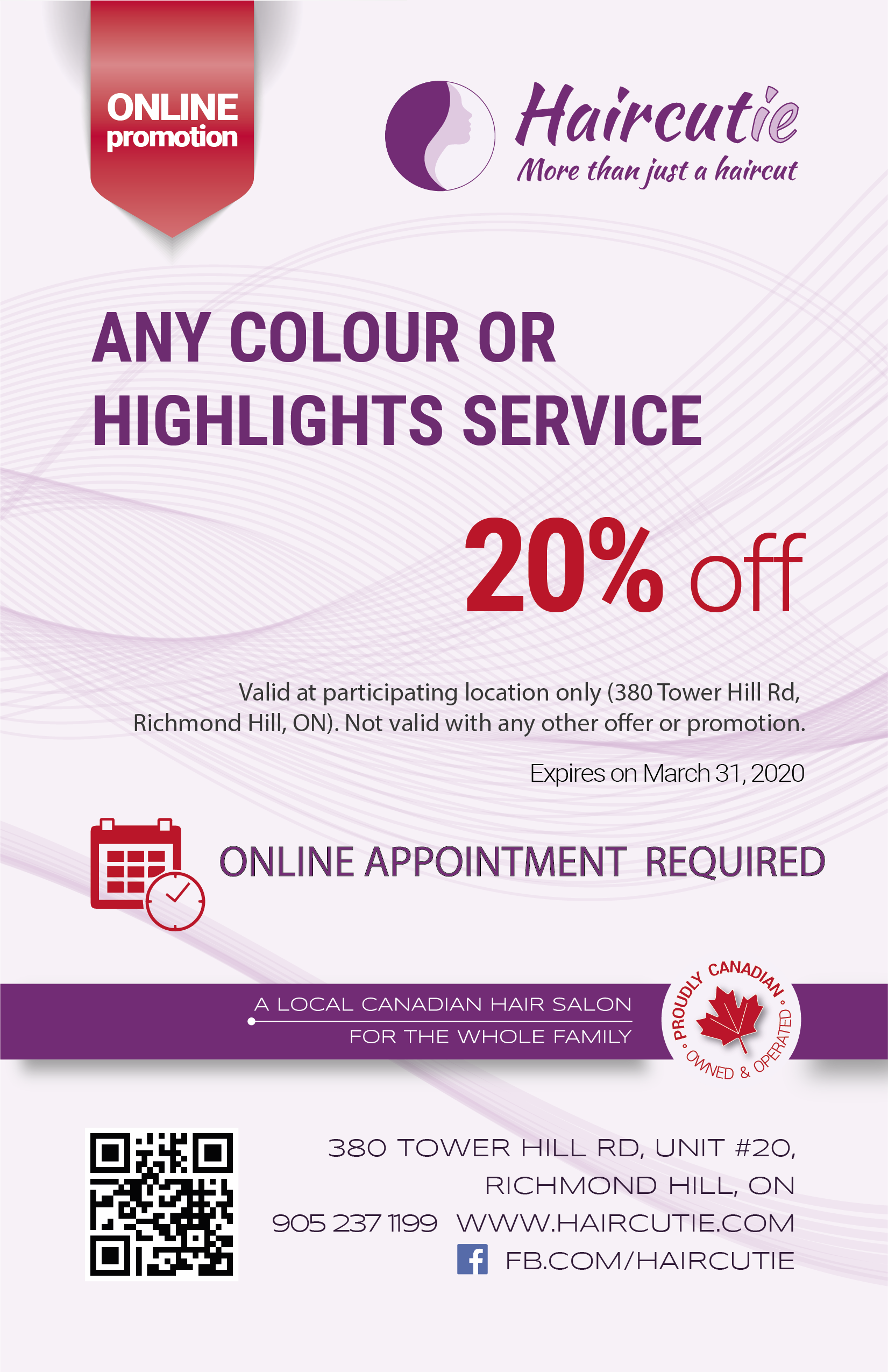 Promo | Haircutie :: Richmond Hill family hair salon